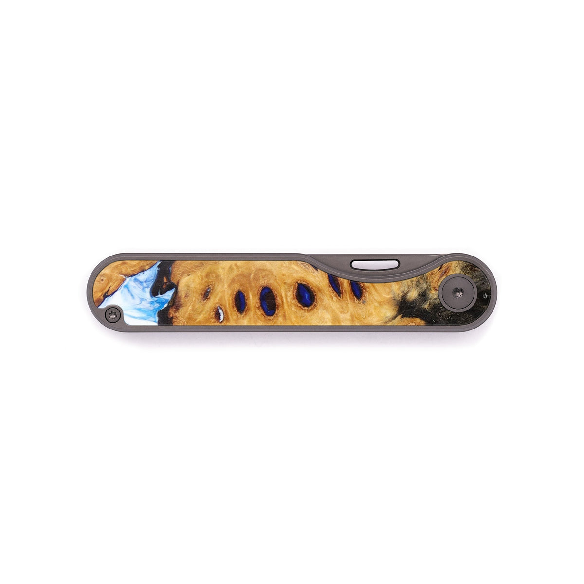 Minimalist Burl Wood Pocket Knife - Charee (Buckeye Burl, 605463 ...