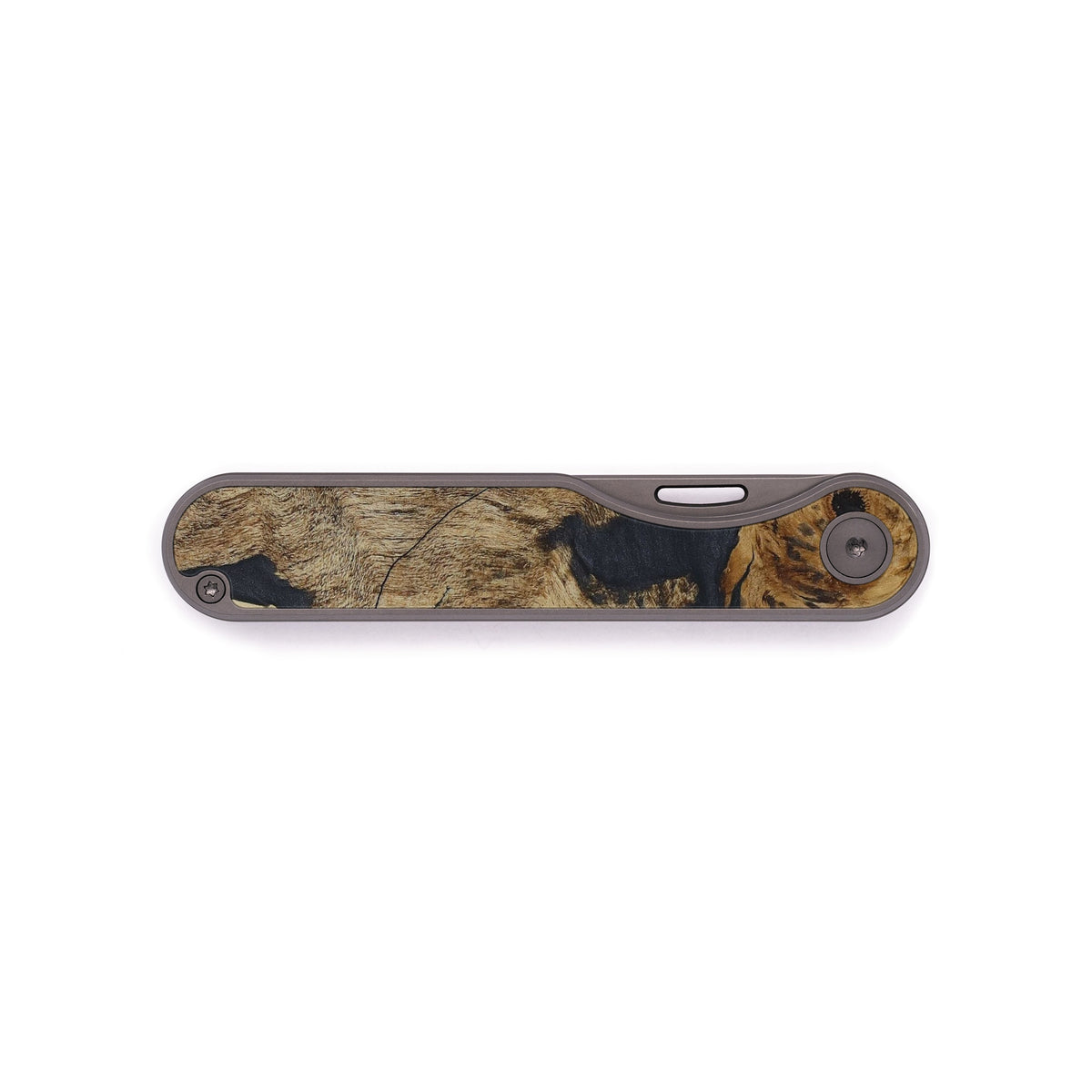 Minimalist Wood+Resin Pocket Knife - Leyton (Mosaic, 577198) – Carved ...