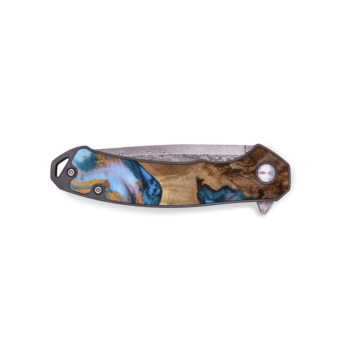 EDC Wood+Resin Pocket Knife - Samson (Artist Pick, 614899) – Carved Knives